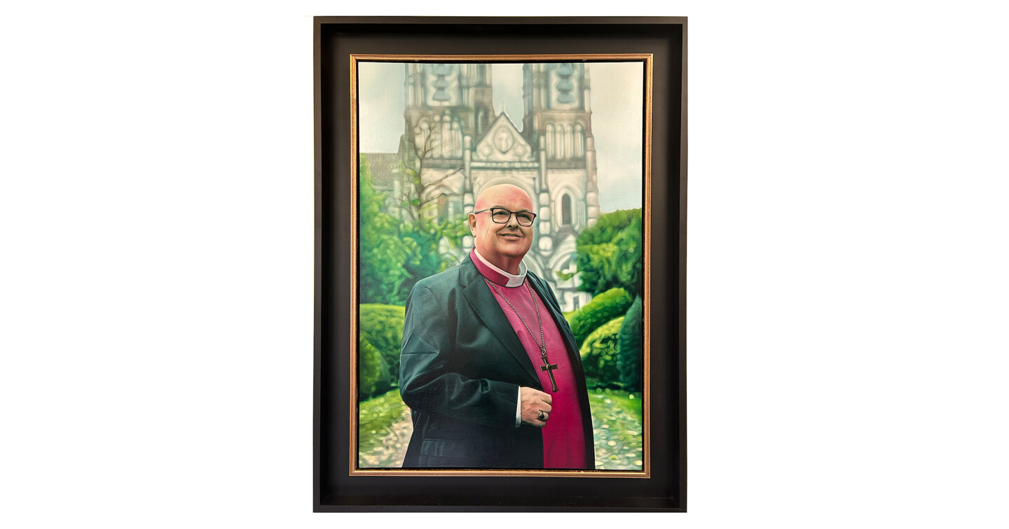 Portrait of the Bishop of Cork, Cloyne and Ross to mark 25th ...