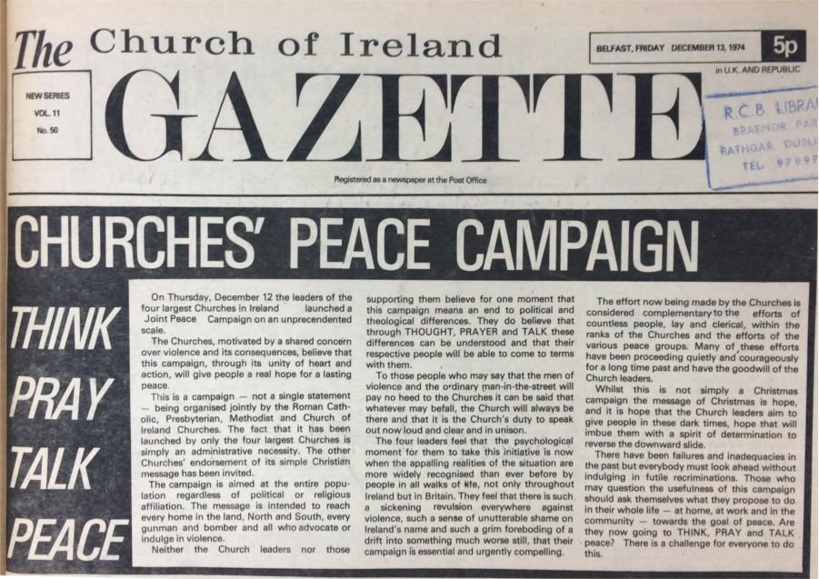 Charting a Course Through the 1970s - Church of Ireland - A Member of ...