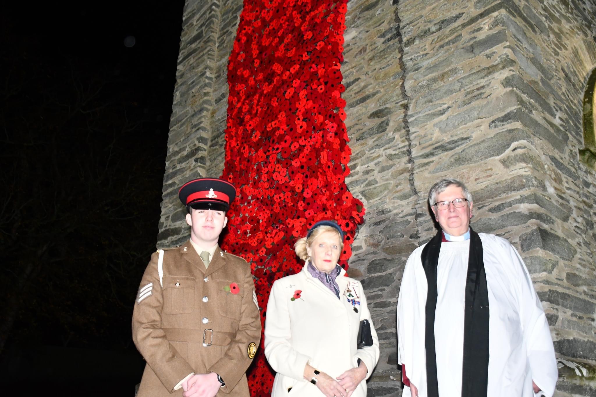 Poppy net marks Festival of Remembrance in Ballykelly - Church of ...