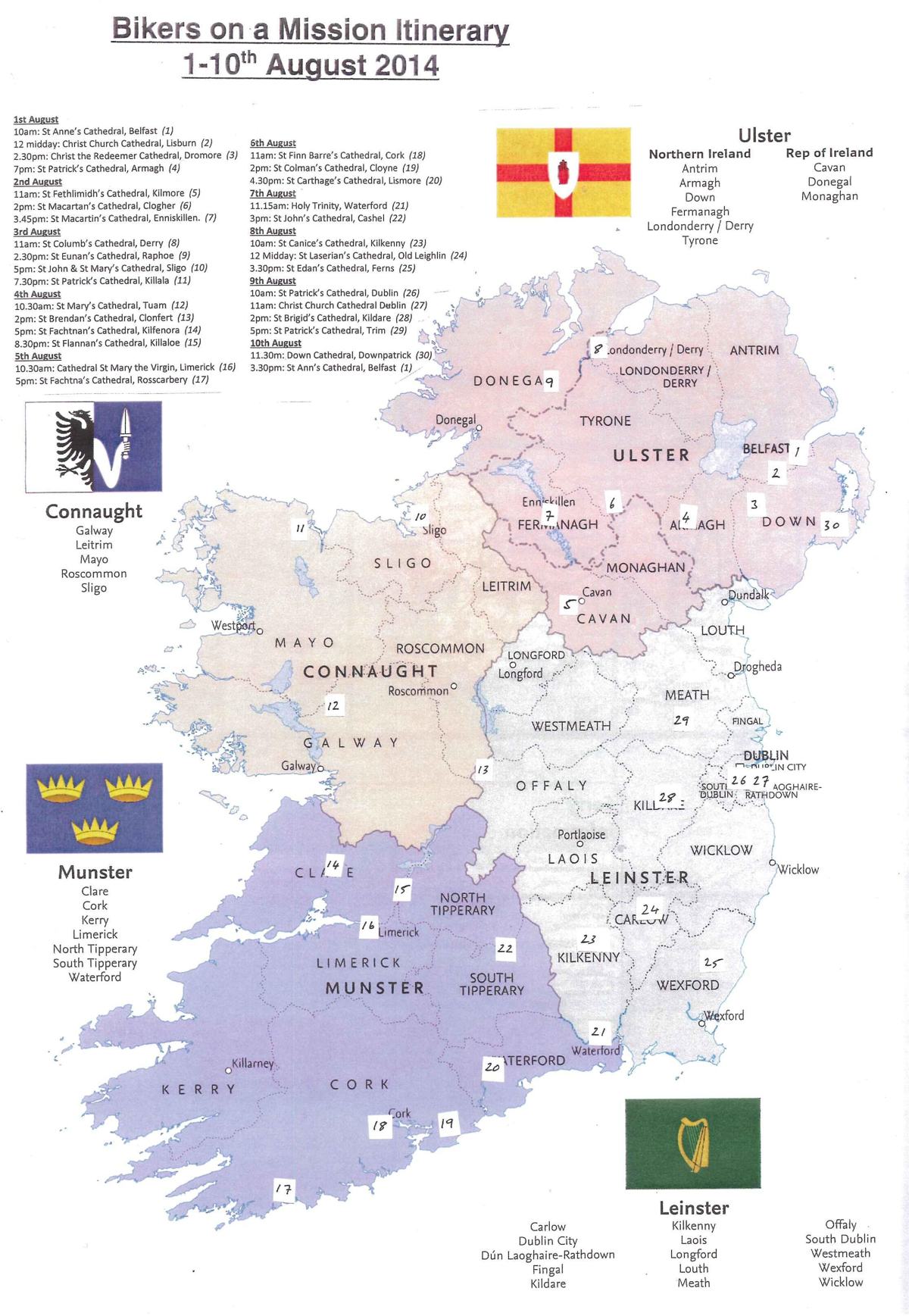 Bikers on a Mission - Church of Ireland - A Member of the Anglican ...