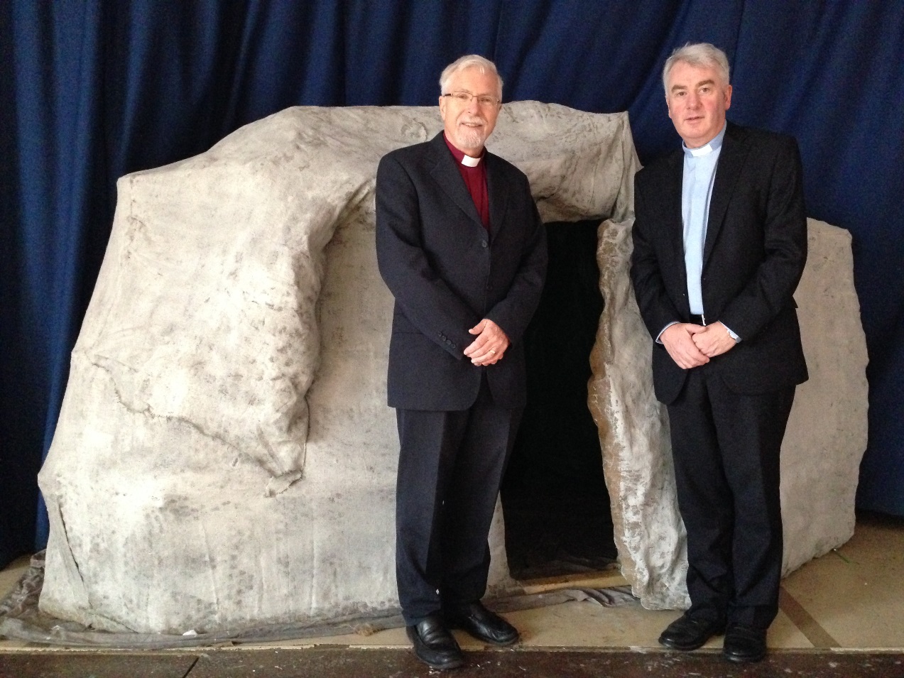 Cross And Tomb Recreated Outside Willowfield Church, Belfast - Church ...